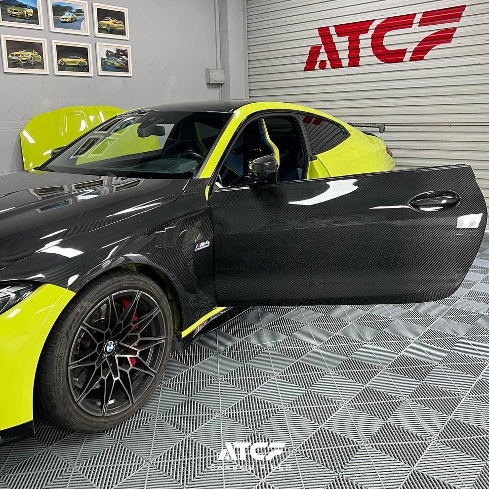 BMW G82 M4 / 430i 440i G22 G23 Carbon Fiber Doors – ATCF